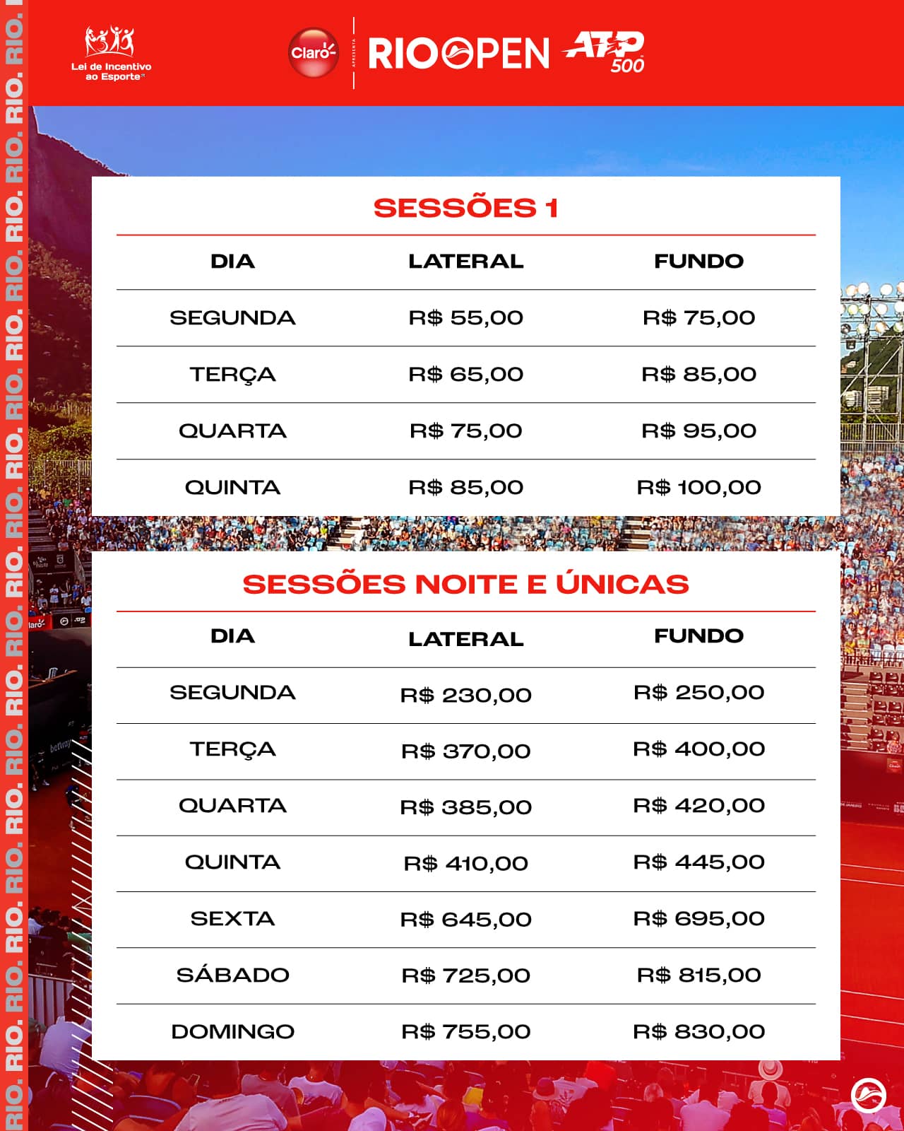 Como Comprar | Rio Open | Tennis